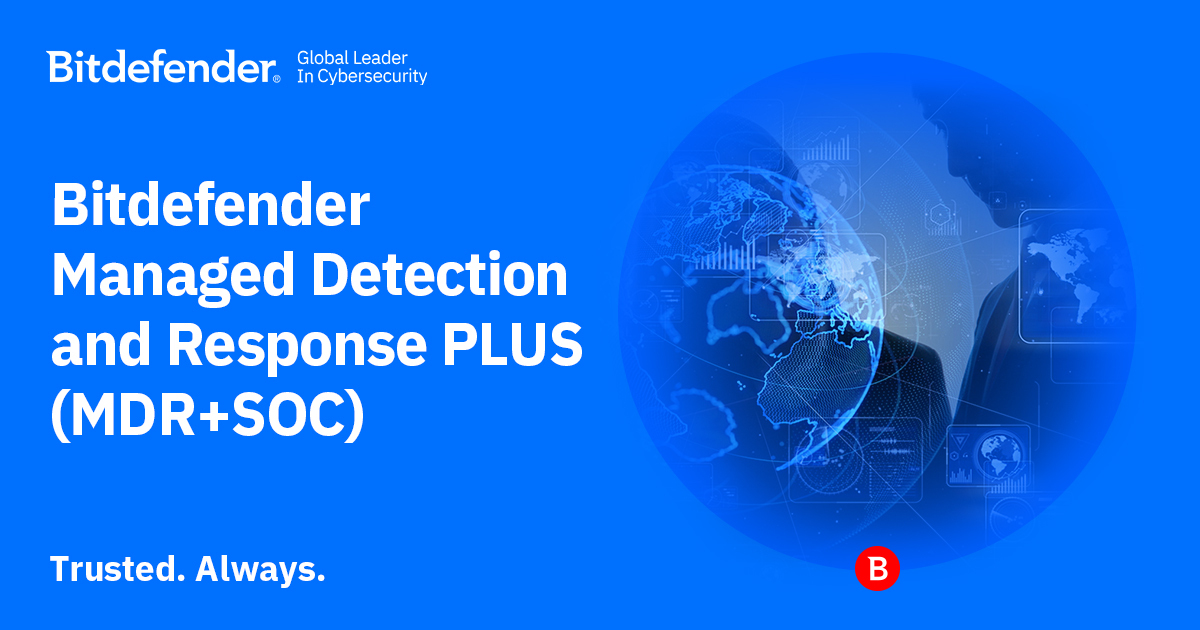 Bitdefender Managed Detection and Response PLUS
